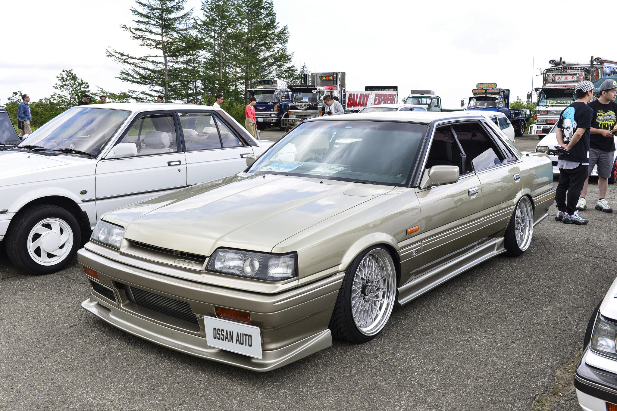 大径メッシュ＋フルエアロでR31スカイラインを今風に | ossanauto