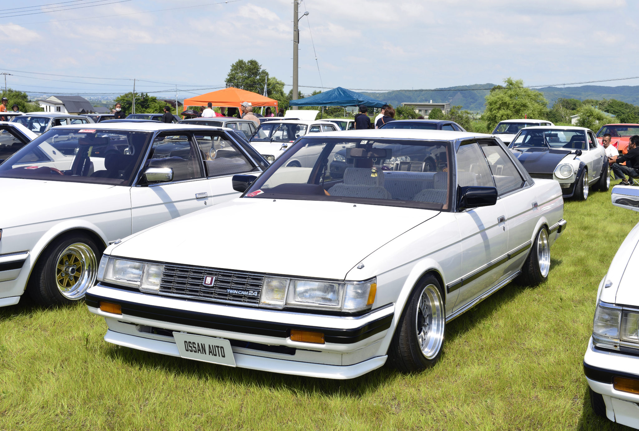 テールランプのデザインが個性的なGX71マークⅡ前期 | ossanauto